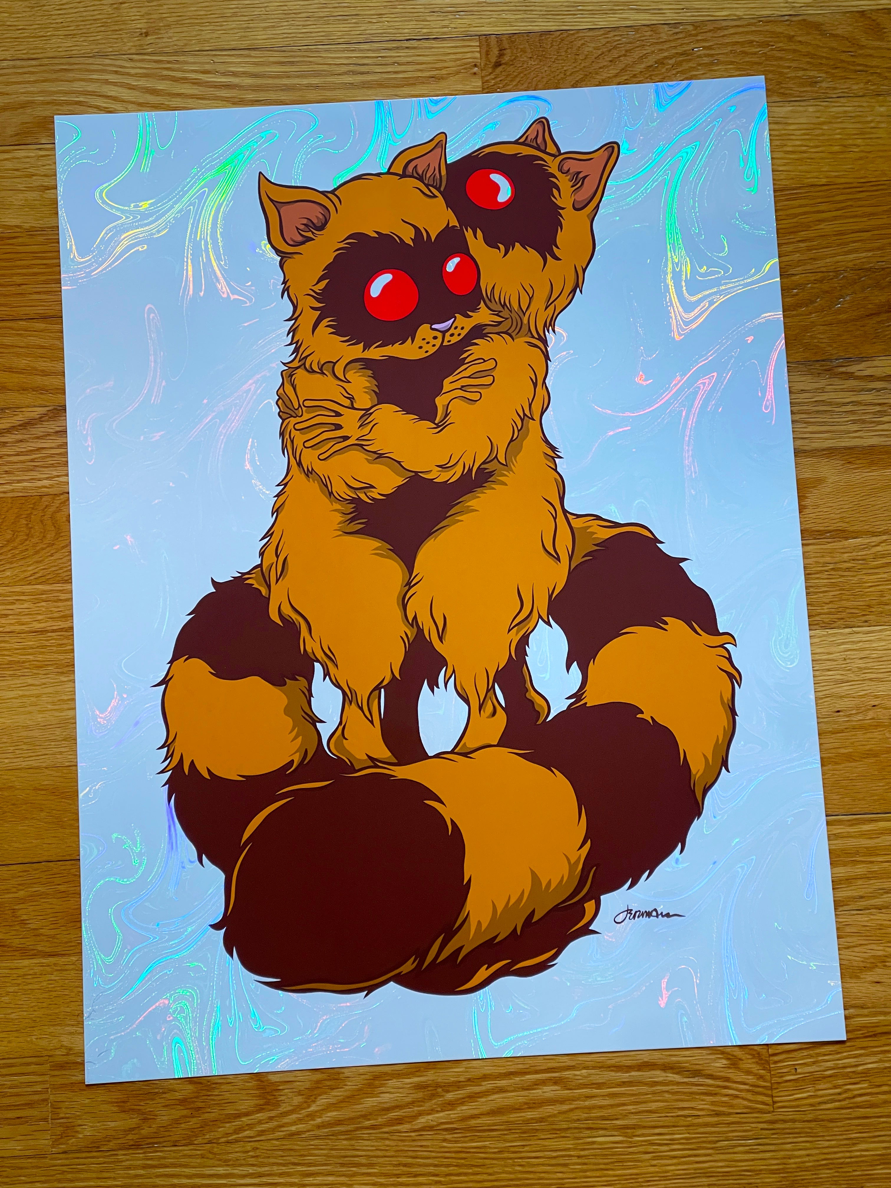 - WE CARRY EACH OTHER (Hiding Places) Full Size Art Print (White Lava ...